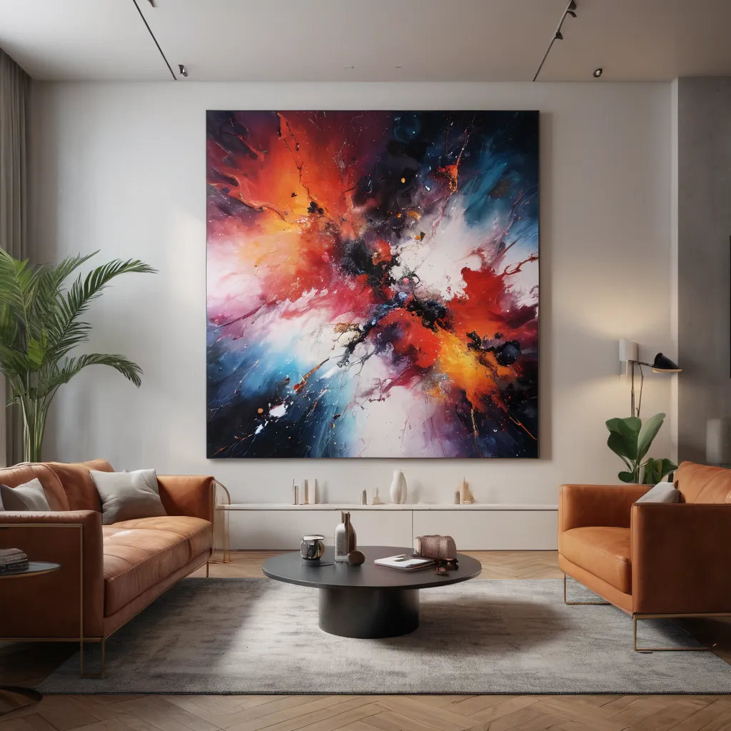Techniques for Hanging Large Art Effectively